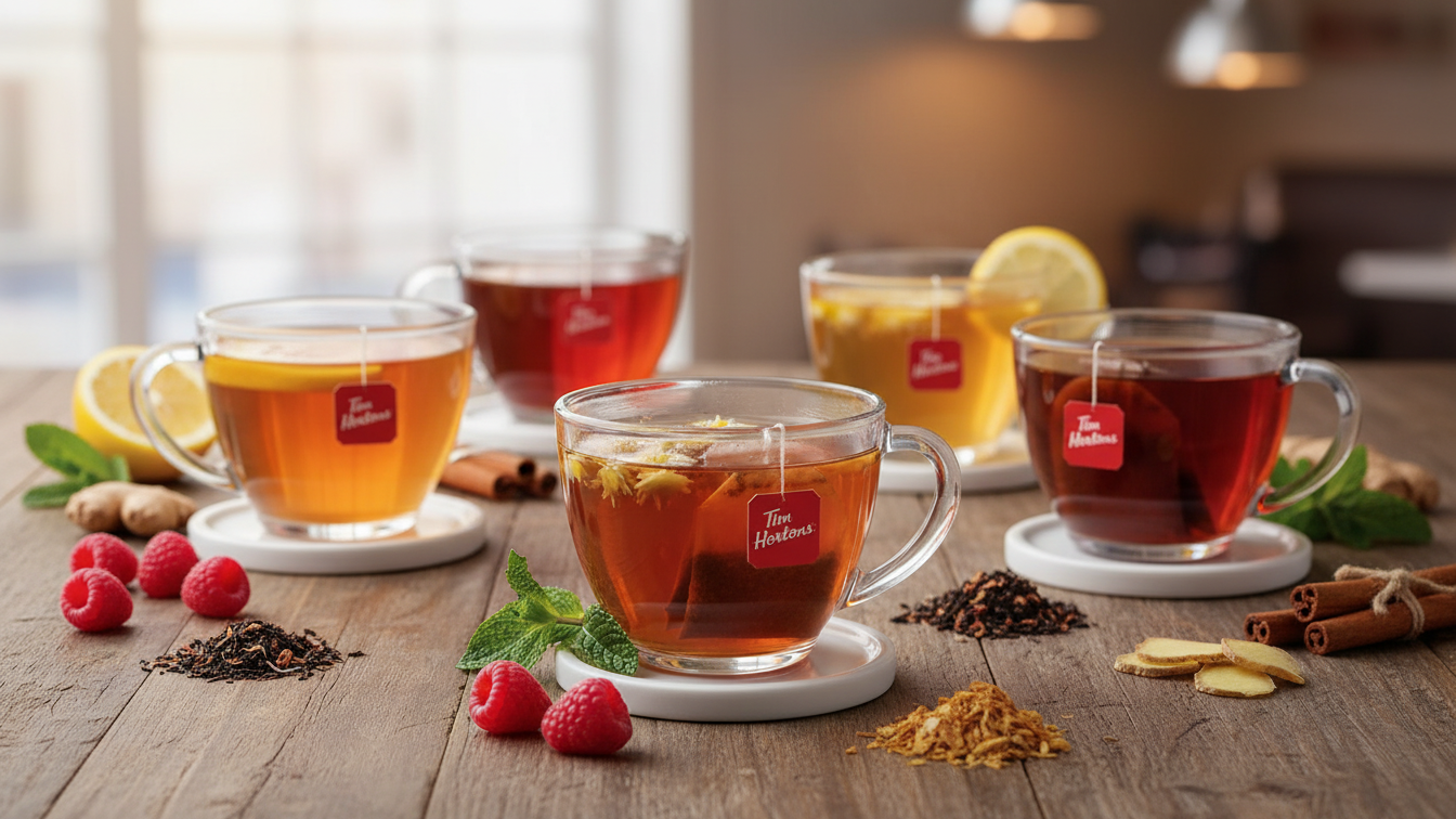 Tim Hortons Tea Menu | Hot & Iced Tea Options & Prices